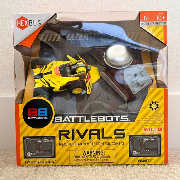 Hexbug | Toys | Hexbug Battlebots Rivals 6 Rusty Hypershock | Poshmark